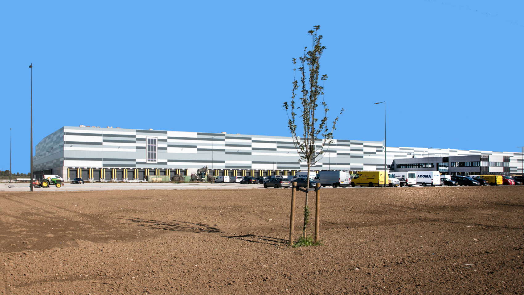 New building distribution centre Lidl, Oosterhout – pelecon
