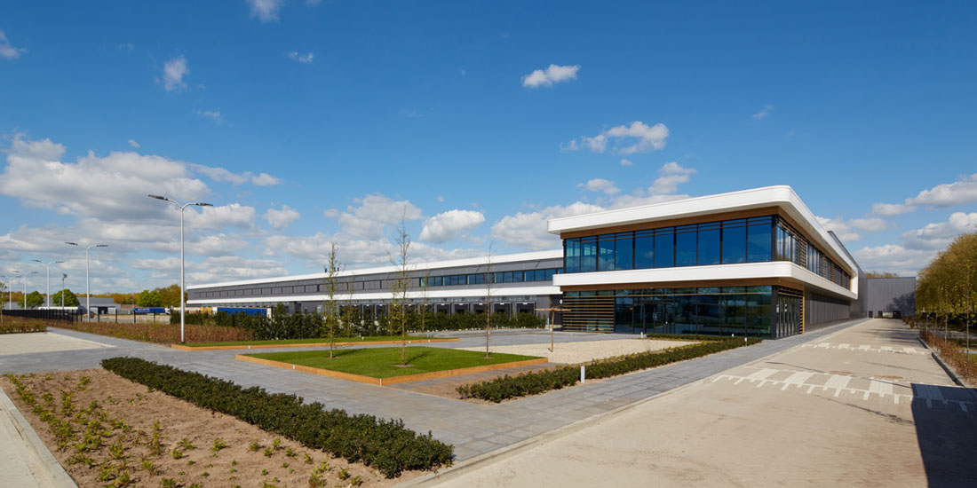 Nieuwbouw warehouse New Logic VIII (Stichd) – pelecon