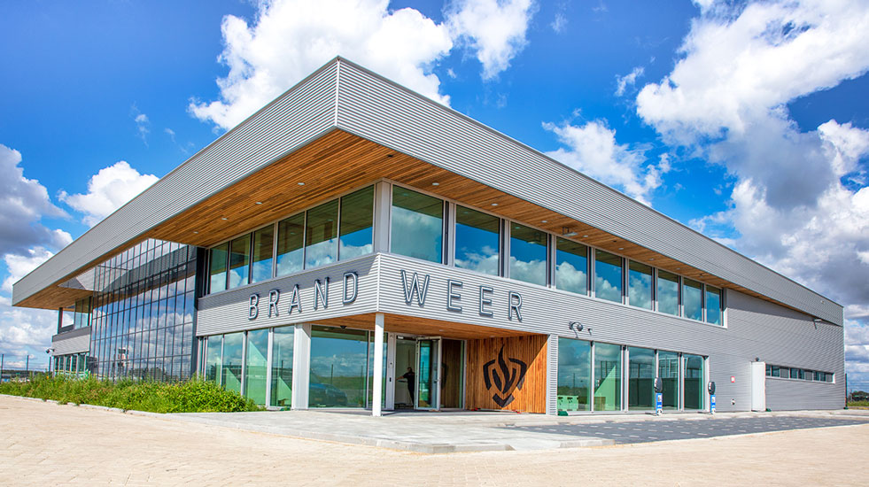 Brandweerkazerne Rotterdam The Hague Airport – pelecon