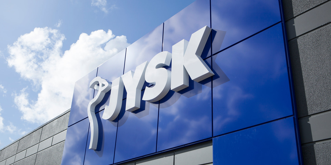 Proud of our new client Jysk! – pelecon