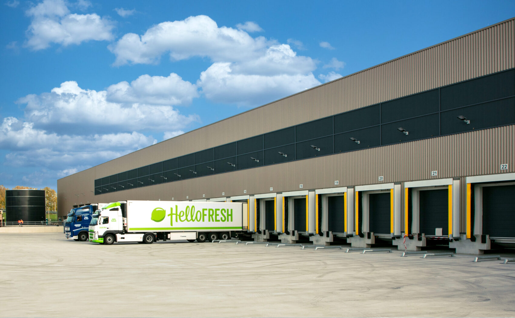 New building distribution centre HelloFresh, Bleiswijk – pelecon